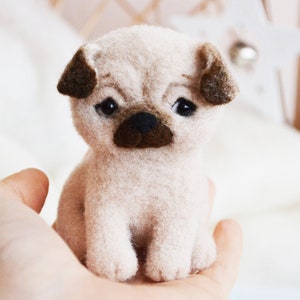 Needle Felted Pug Blythe Pet for Pug Lovers - Etsy