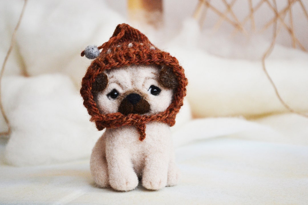 Needle Felted Pug Blythe Pet for Pug Lovers - Etsy