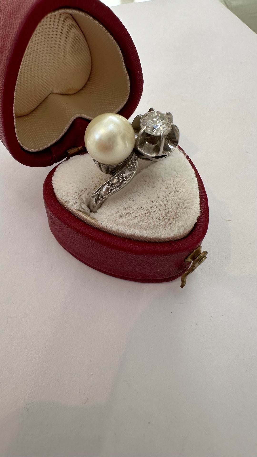 Diamond Engagement Ring - Etsy