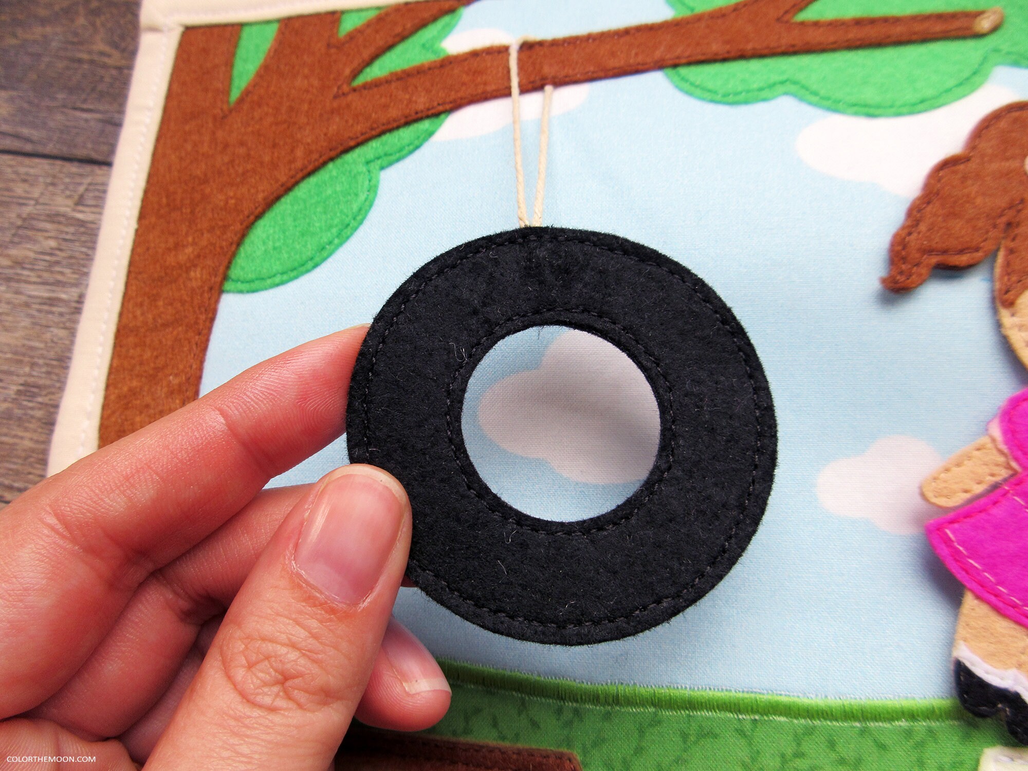 Playground Quiet Book Page - PATTERN & TUTORIAL - Etsy