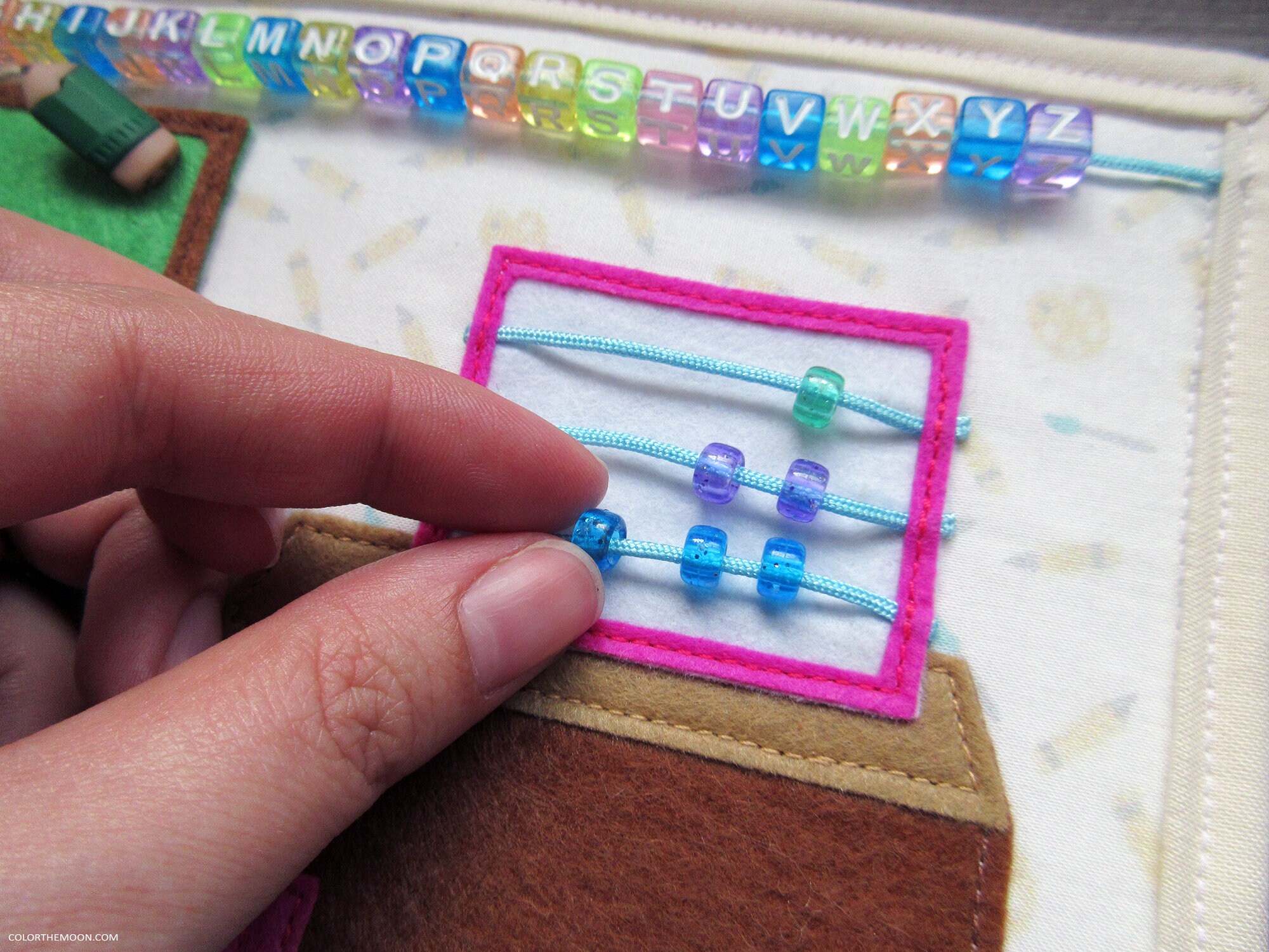 Classroom Quiet Book Page PATTERN & TUTORIAL | Etsy