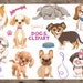 Dogs Clipart, Puppy Digital Graphics, Dog Digital Clip Art, Dogs ...