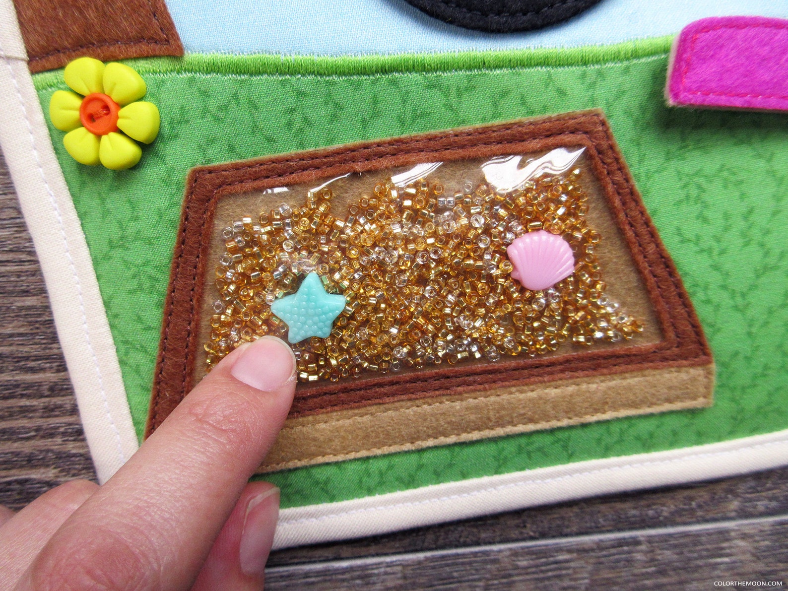 Playground Quiet Book Page - PATTERN & TUTORIAL - Etsy