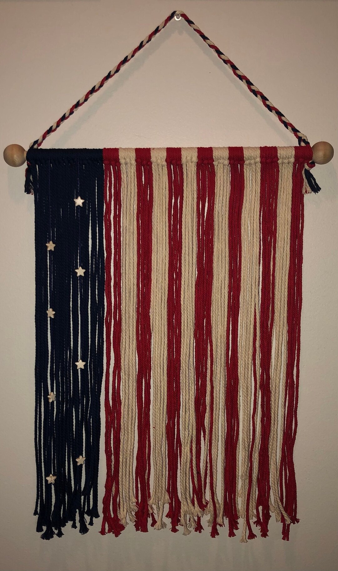 Boho Flag Wall Hanging - Etsy