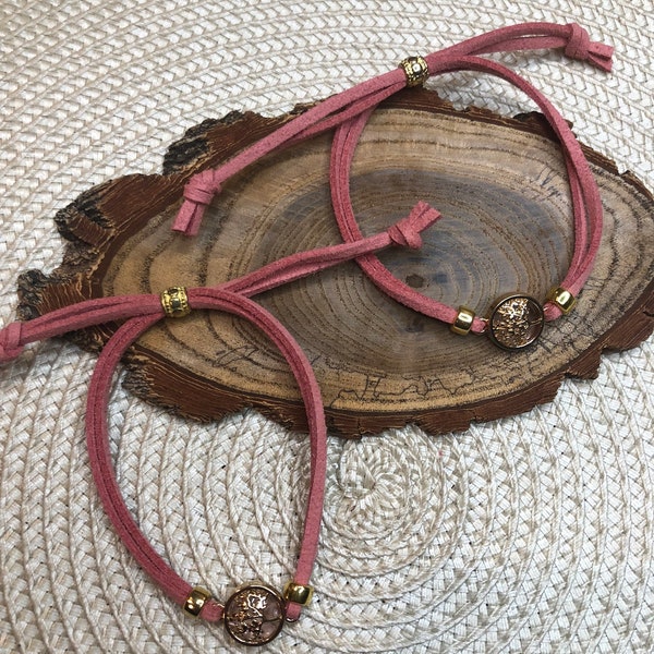 Suede Bracelet - Etsy