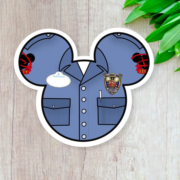 Cast Member Costume Stickers - Etsy