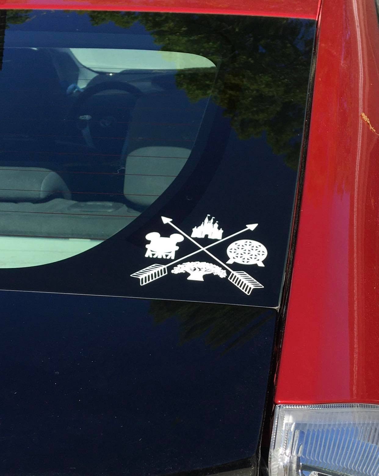 Disney Parks Arrow Decal / Car Decal / Disney Stickers / | Etsy