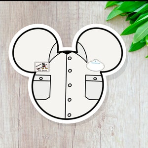 Disney Custodial Sticker / Disney Cast Member Sticker / Disney Sticker ...