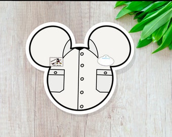Disney Soarin' Sticker / Disney Cast Member Sticker / | Etsy
