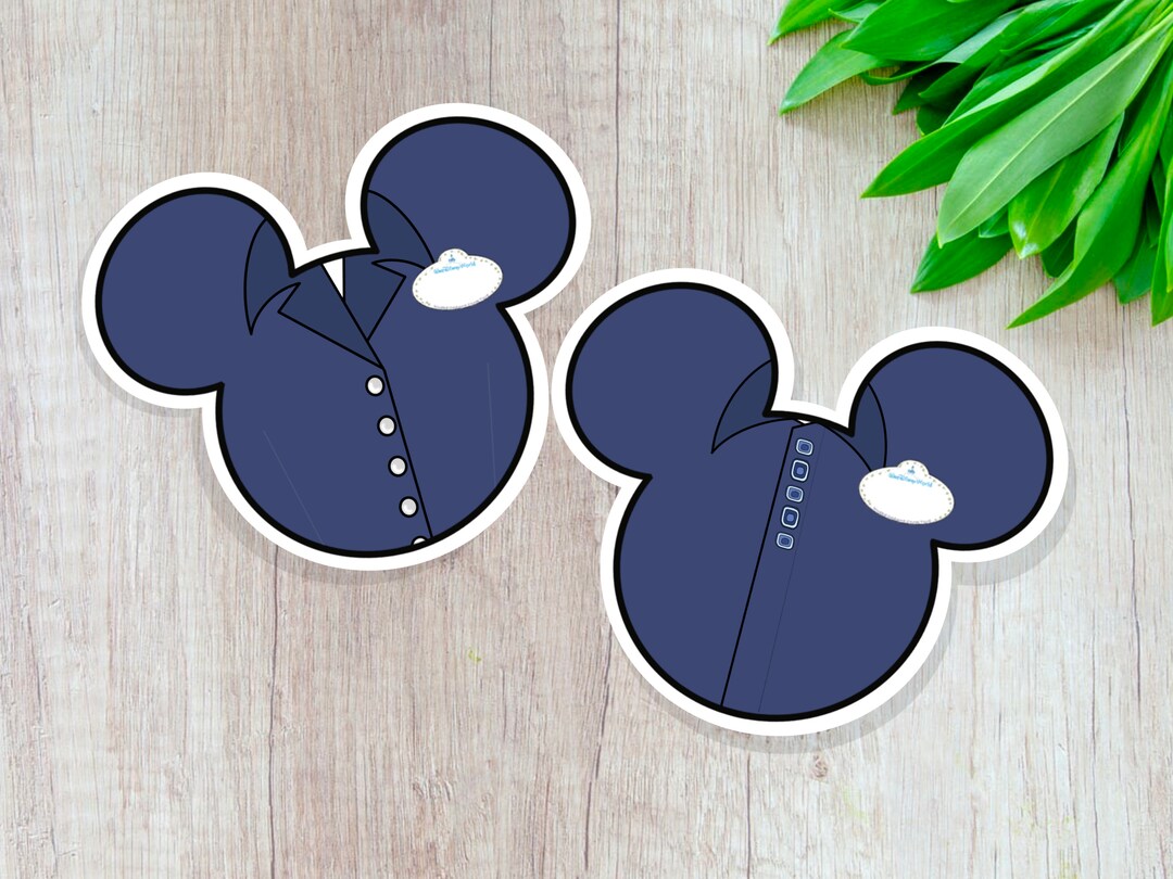 Disney Contemporary Cast Member Sticker / Disney Cast Member Sticker ...