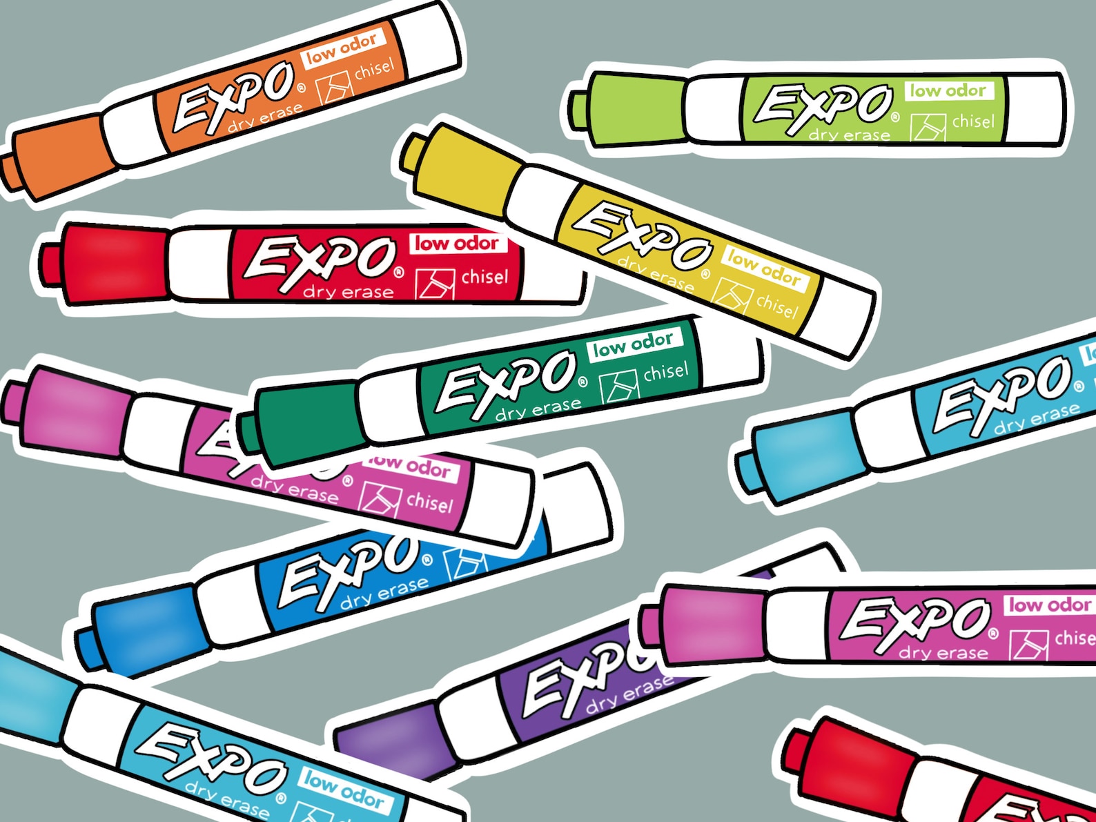 Dry Erase Markers PNG Files DIGITAL DOWNLOAD - Etsy