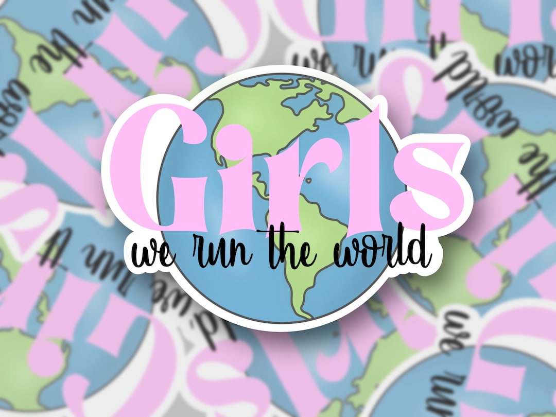 Girls We Run the World Sticker / International Women’s Day / Tiktok ...