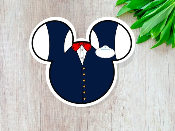 Disney Main Street USA Sticker / Disney Cast Member Sticker / - Etsy