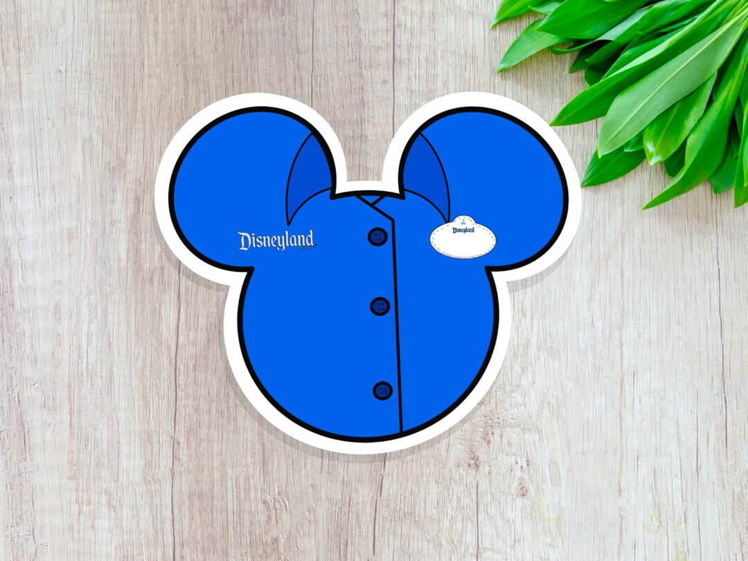 Disneyland Entertainment Costuming Costume Sticker / Disney Cast Member ...