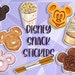 Disney Food Stickers / Disney Snacks Sticker / Disney Sticker / Mickey ...
