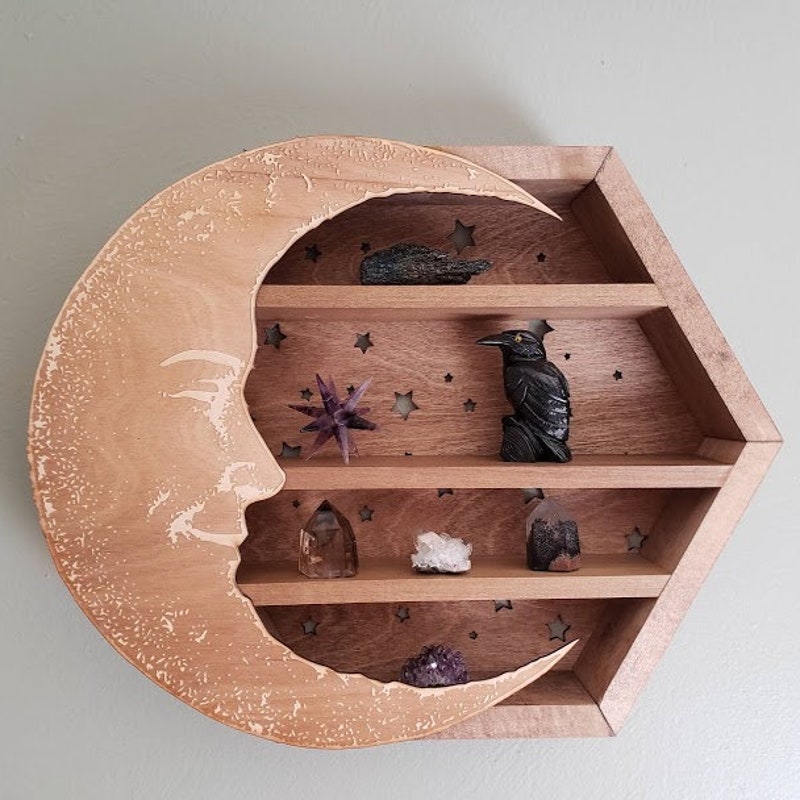 Crystal Moon Shelf - Etsy