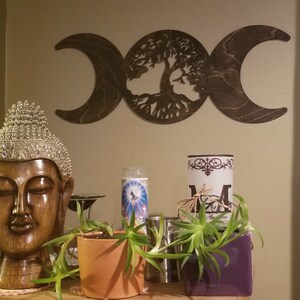 Triple Moon Tree of Life - Etsy