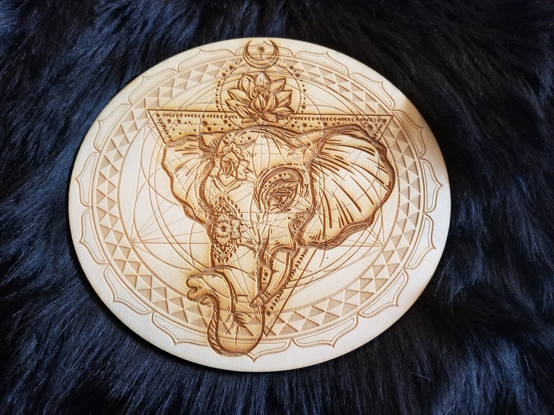 Elephant Crystal Grid - Etsy