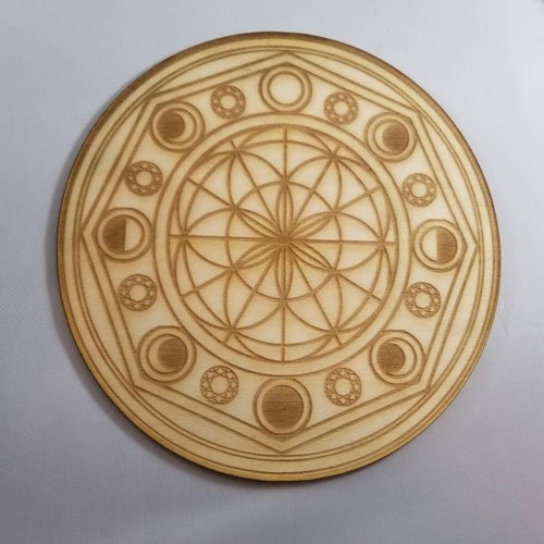 Infinity Flower of Life Crystal Grid Infinity Crystal Grid | Etsy