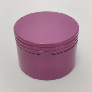 Purple Herb Grinder With Catcher, 2" Metal Grinder for Herbs, 4 Piece ...