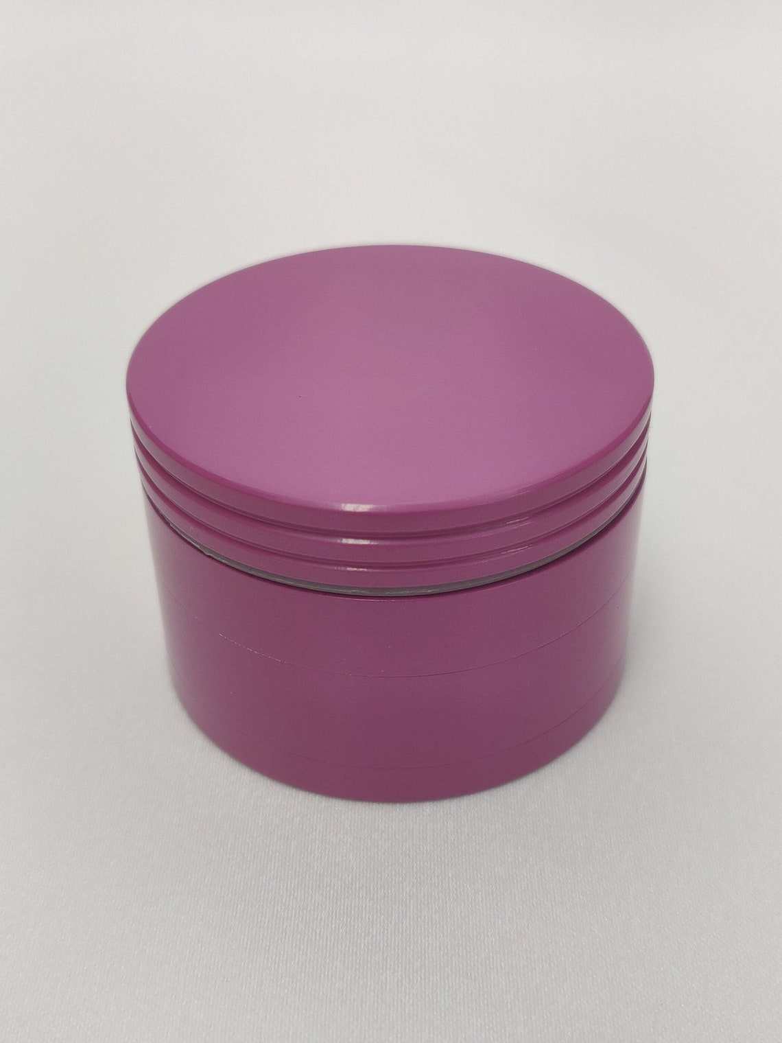 Purple Herb Grinder With Catcher 2 Metal Grinder for | Etsy