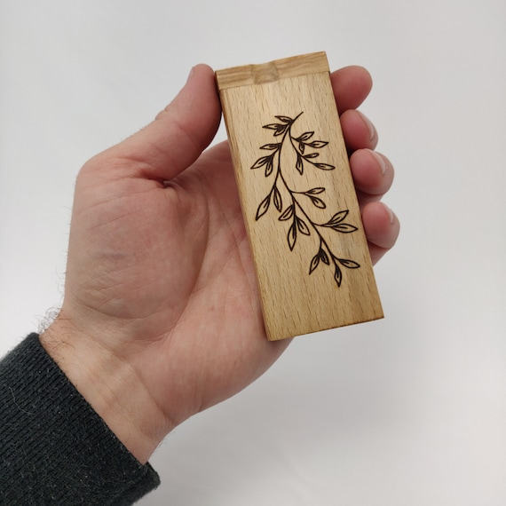 Beech Wood Vine One Hitter Dugout Box One Hitter Bat 4 Mini | Etsy