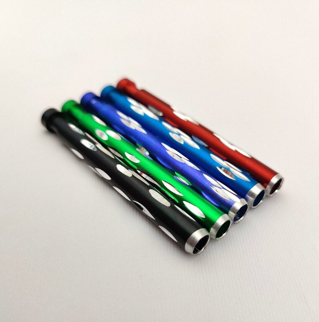 Push to Clean One Hitter Pipes - Multiple Color Options - One Hitter ...