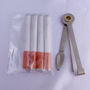 4 Grinder Tip Dugout One Hit Bats + Cleaning Tool +16 Pipe Screens ...