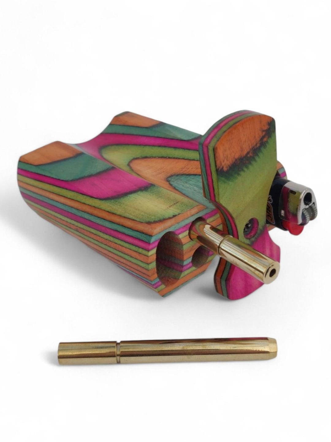 Rainbow BIC Dugout Stash Box, One Hitter Pipes, Cleaning Set - Etsy