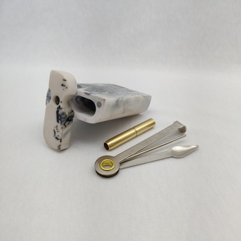 Acrylic White One Hitter Dugout Magnetic Swivel Lid Stash - Etsy