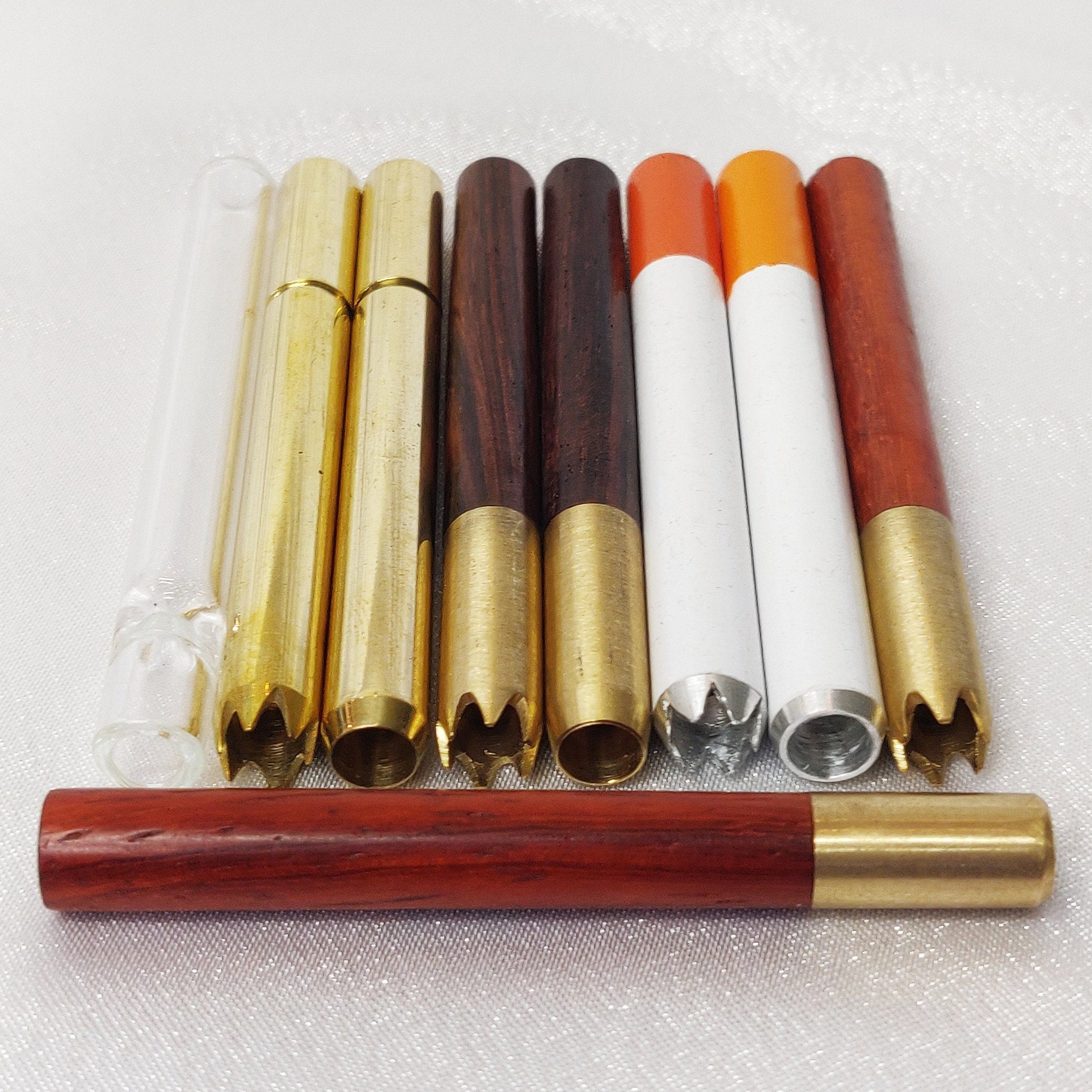 Olive Branch Exotic Wood Dugout, Brass Hitter Bat + Hardwood Adornment ...