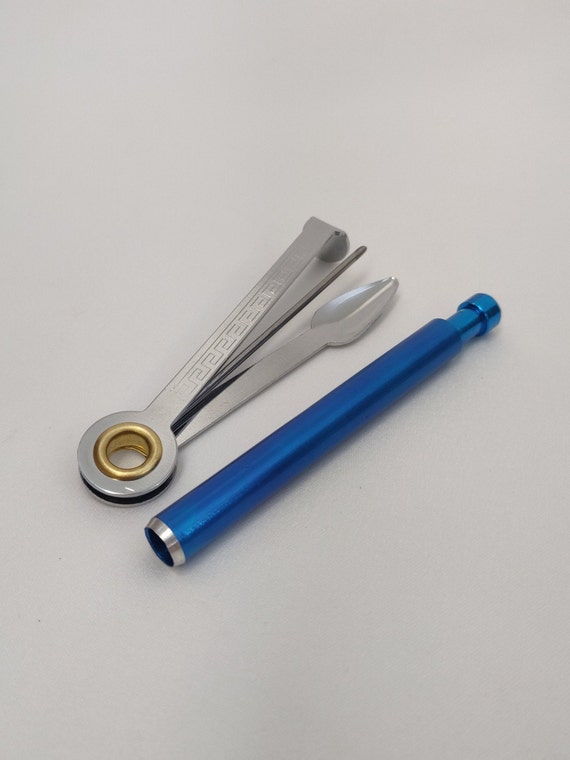 Blue 3 Push to Clean One-hitter Pipe Cleaning Tool | Etsy