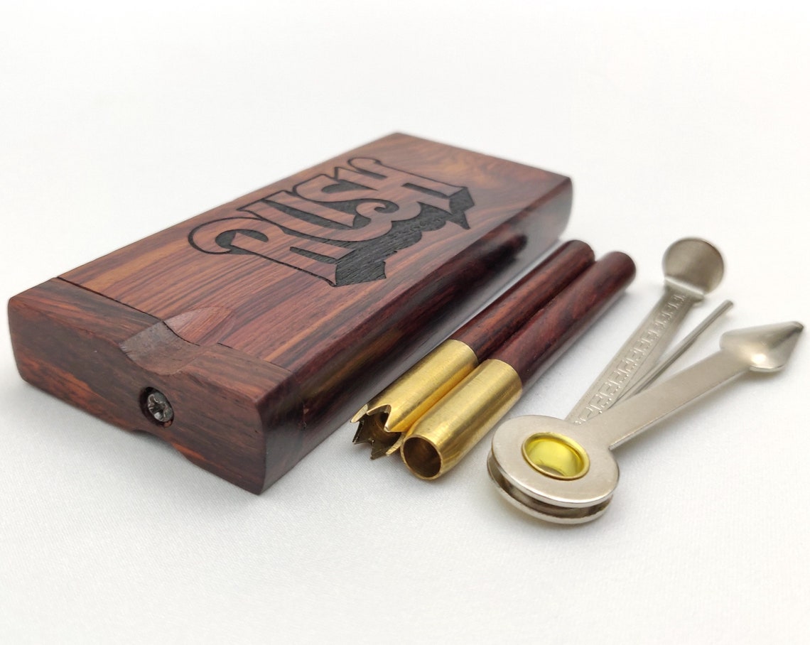 Rush Rosewood 4 Dugout Stash Box 2 3 Brass One - Etsy