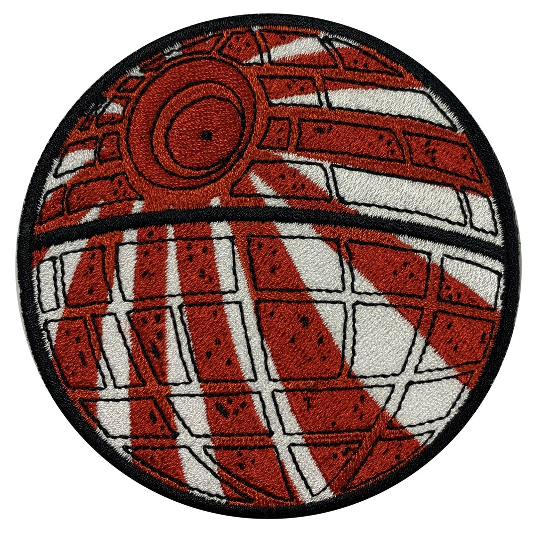 Rising Sun Death Star Embroidered Patch - Etsy