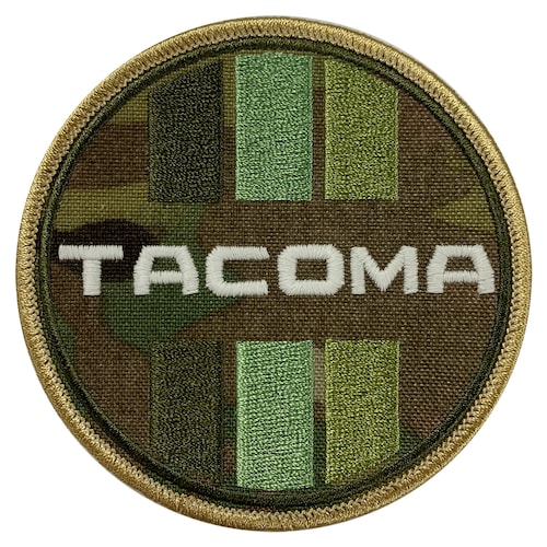Toyota Tacoma Retro Circle Embroidered Patch - Etsy