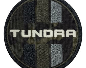 Toyota Tundra Retro Circle Embroidered Patch Etsy