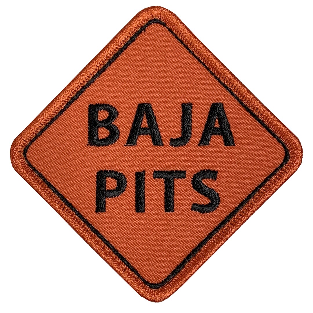 Baja Pits Embroidered Patch - Etsy