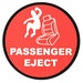 Passenger Eject PVC Glow Patch - Etsy