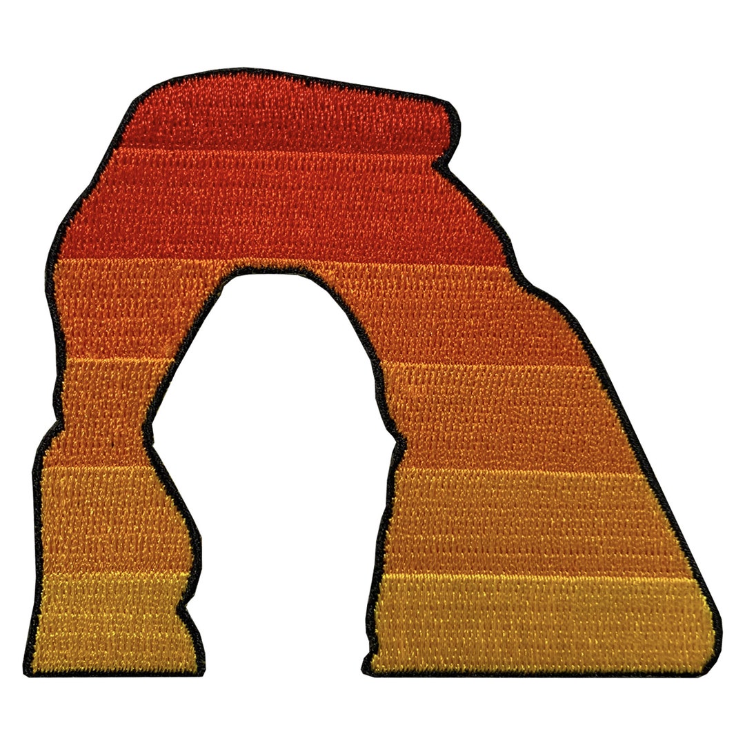 Moab Arch Embroidered Patch - Etsy