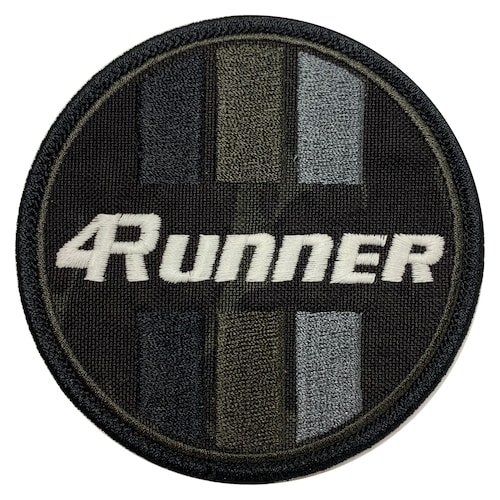 Toyota 4runner Black Camo Circle Embroidered Patch - Etsy