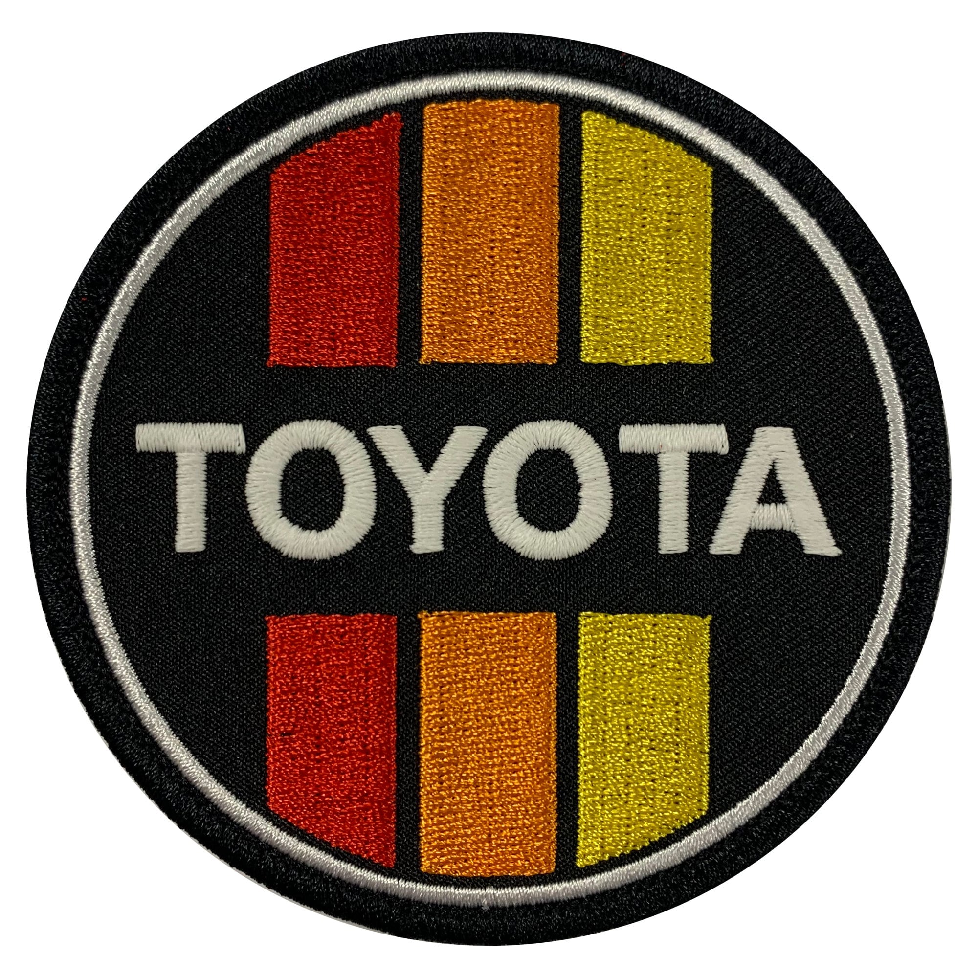 Toyota Retro Circle Embroidered Patch - Etsy