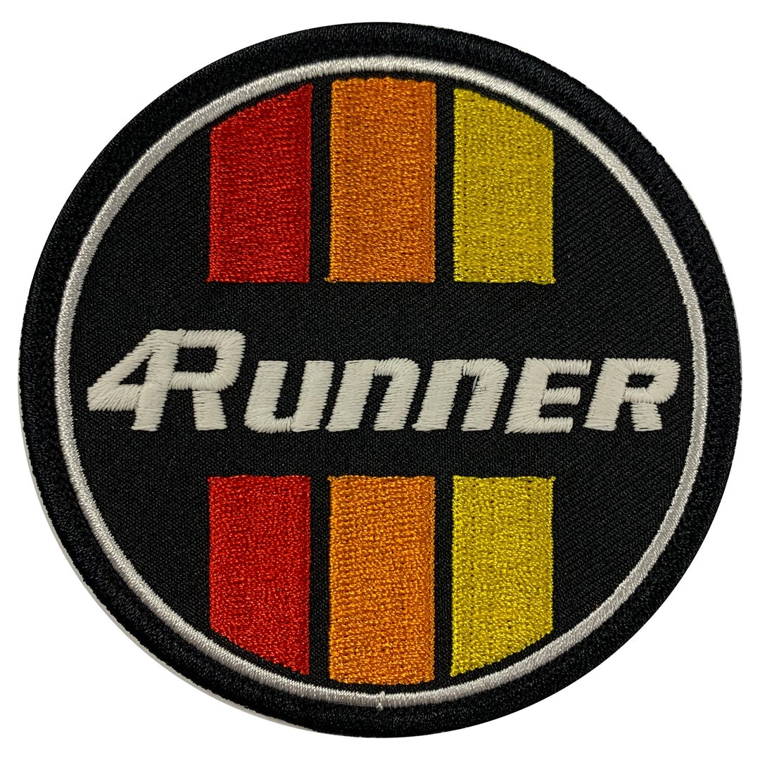 Toyota 4runner Retro Circle Embroidered Patch - Etsy