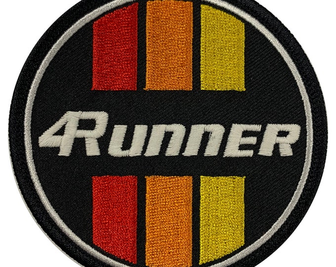 Toyota 4runner Retro Circle Embroidered Patch - Etsy
