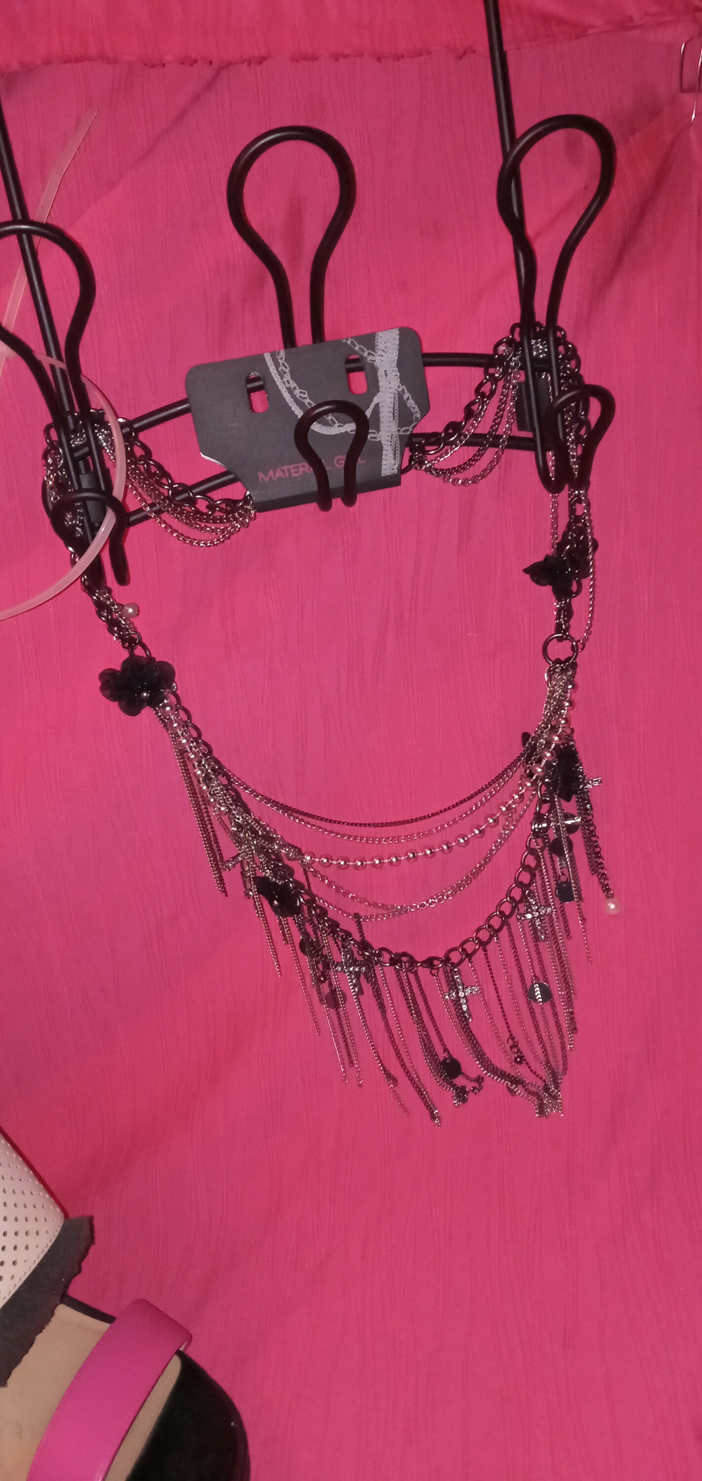 Vintage Madonna 80's Style Charm Jewelry Necklace Material Girl NEW - Etsy