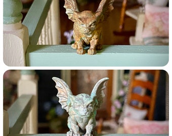 Miniature Gargoyle - Etsy