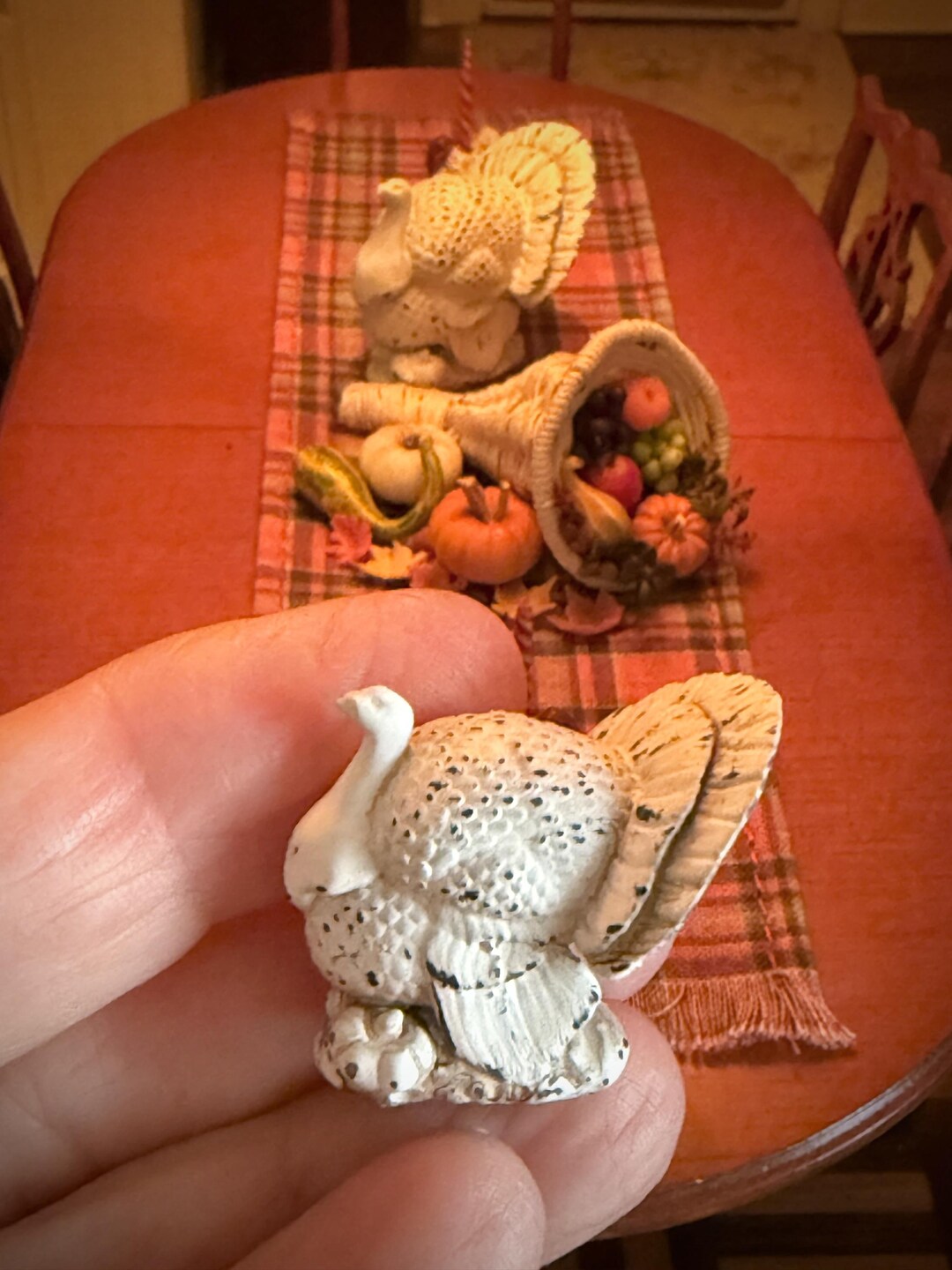 Dollhouse Miniature Decorative Thanksgiving Turkey, Scale 1:12 - Etsy
