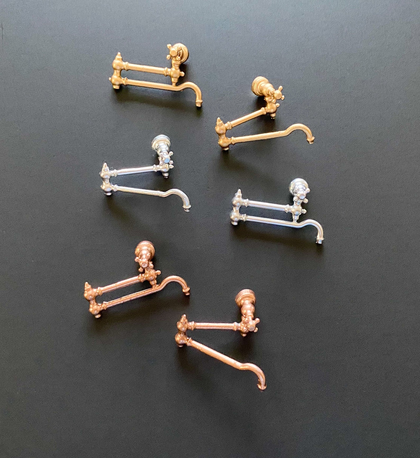 Dollhouse Miniature Pot Filler Faucet for Kitchen Stove 1:12 Scale - Etsy