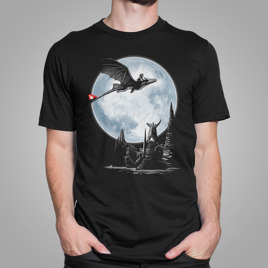 How to Train Your Dragon T-shirt - Toothless T-shirt - Toothless Tshirt ...
