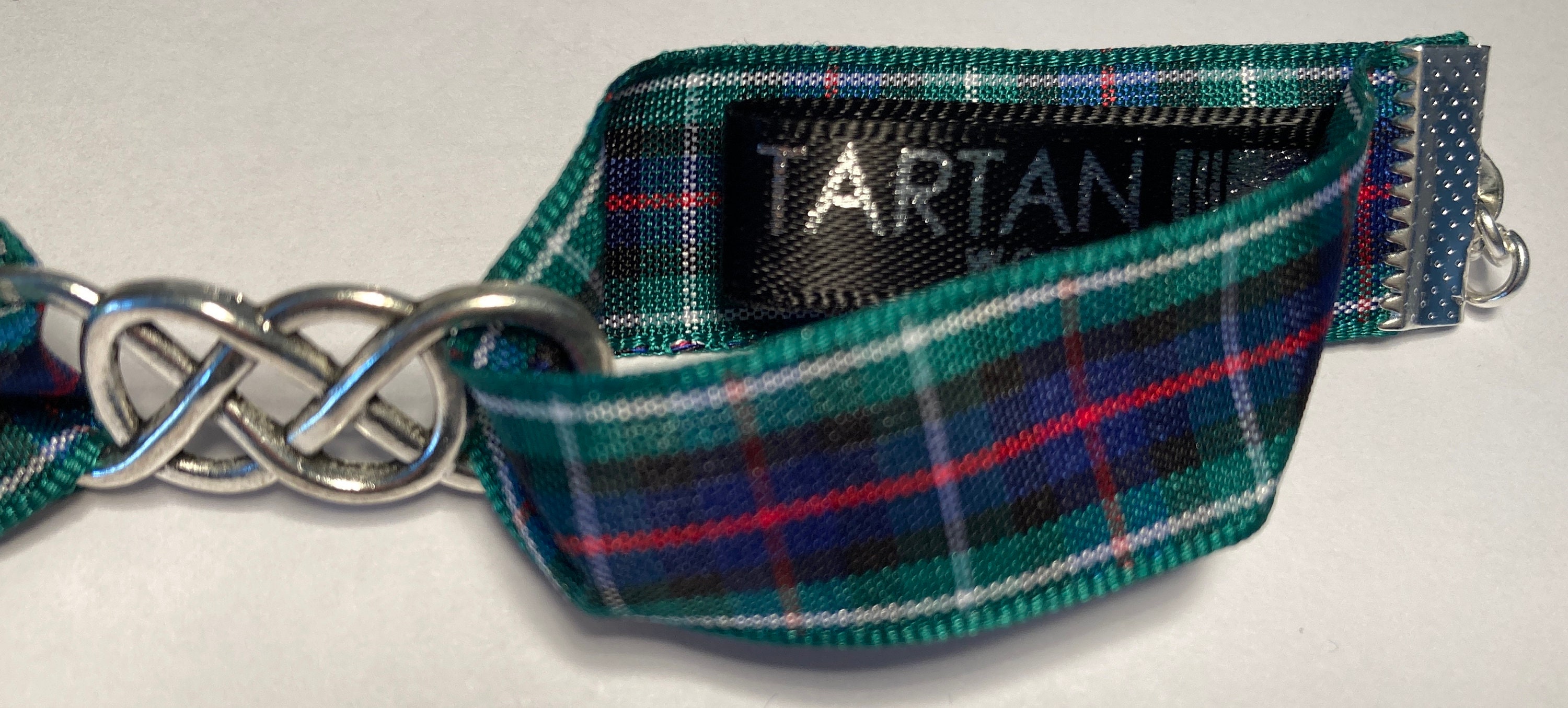 Mackenzie Bracelet Scottish Tartan Celtic Knot/thistle/heart/infinity ...