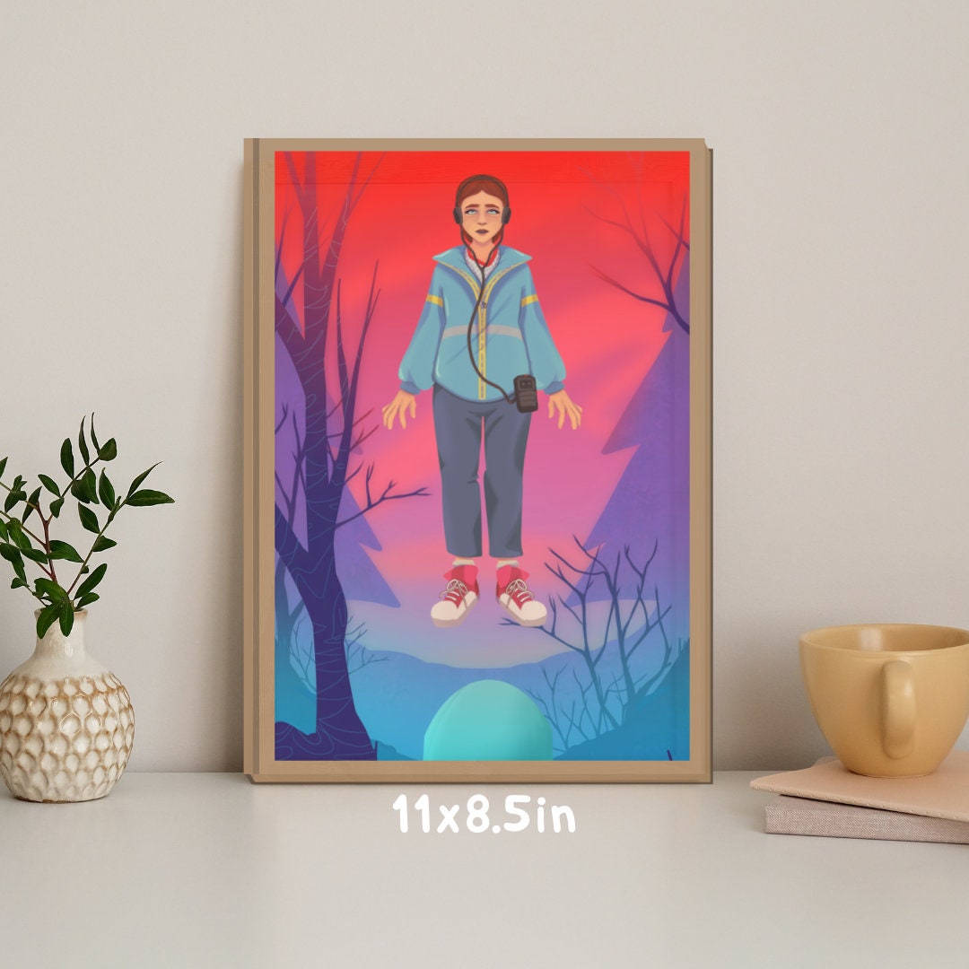 Stranger Things 4 Fan Art Max Print - Etsy
